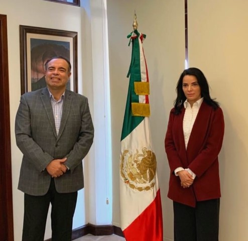 Asume dirección del SAT BC Eva María Viridiana Sori - El Mexicano