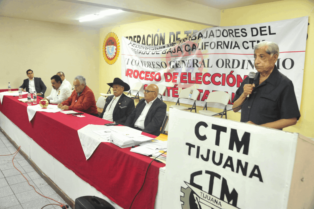 Reeligieron a Eligio Valencia, en la CTM - El Mexicano