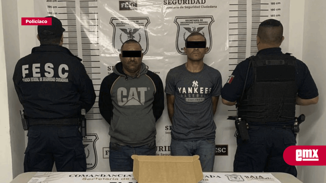 Captura Fesc A Dos Hombres En Posesión De Un Arma De Fuego En Ensenada
