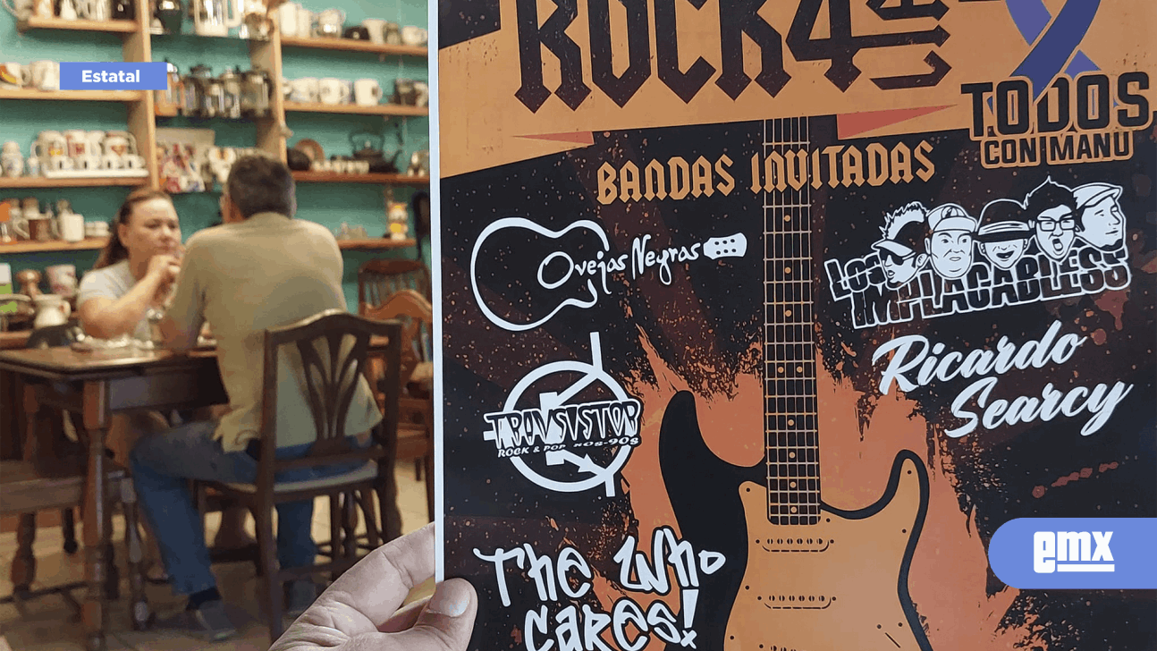 Invitan a concierto Rock 4 Life - El Mexicano
