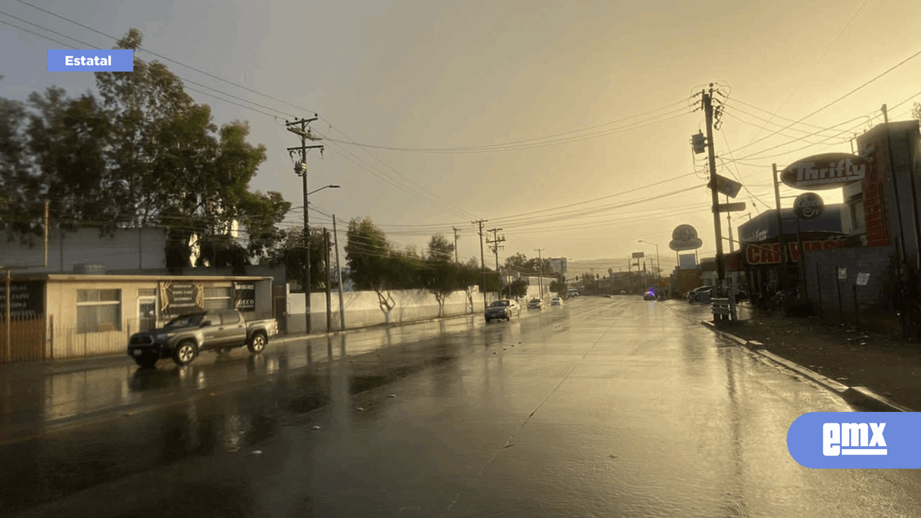Está Lloviendo En Algunas Zonas De Tijuana Como La Terce El Mexicano