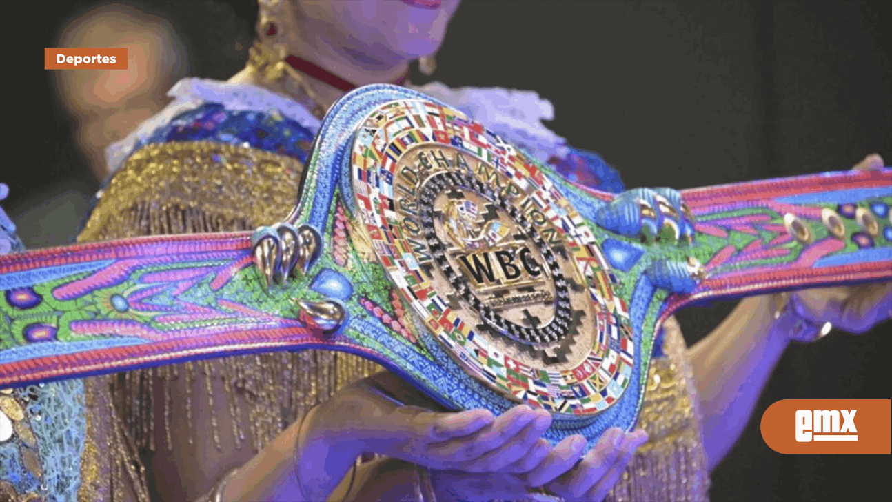 Presentan cinturón conmemorativo para pelea “Canelo” - El Mexicano