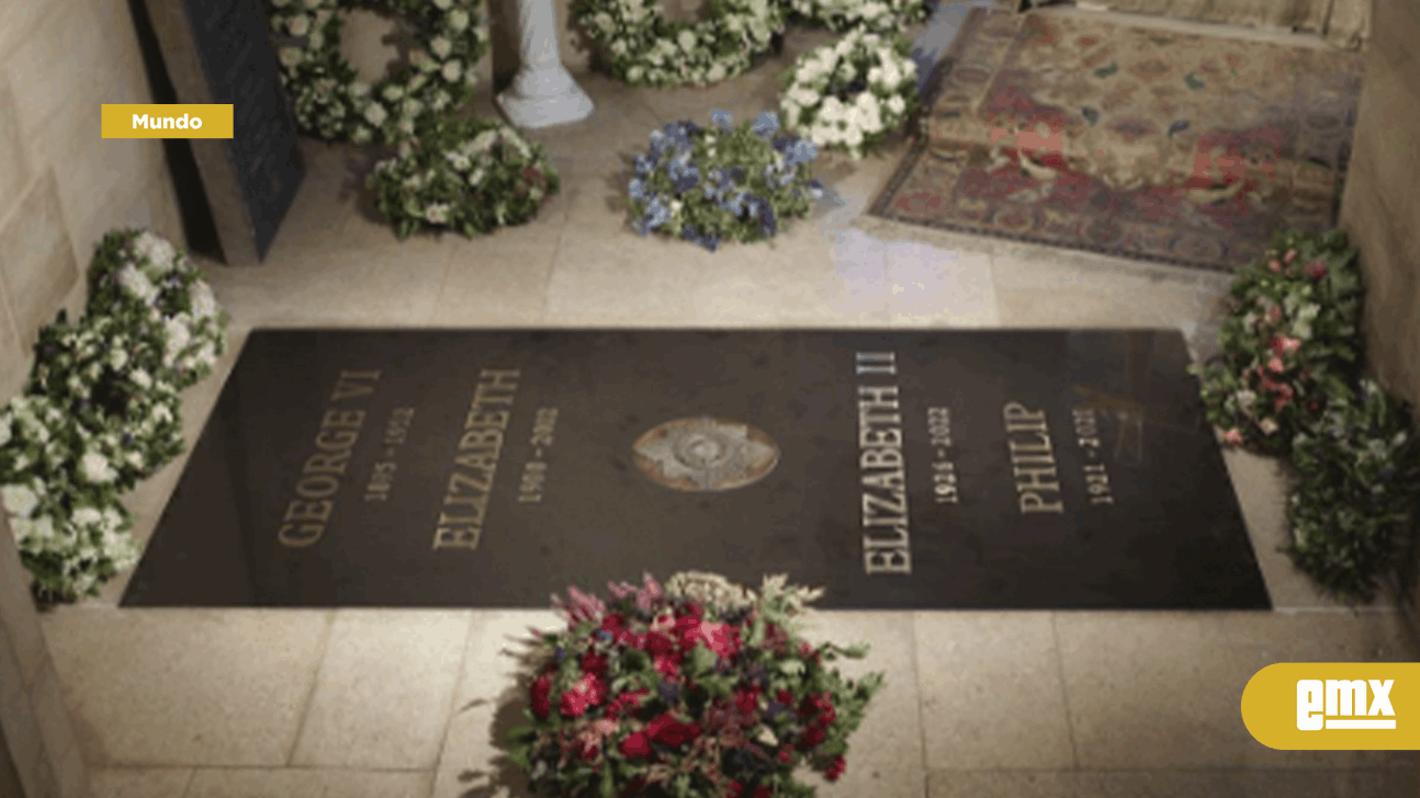 Así luce la tumba de Isabel II; revelan primera foto de... - El Mexicano