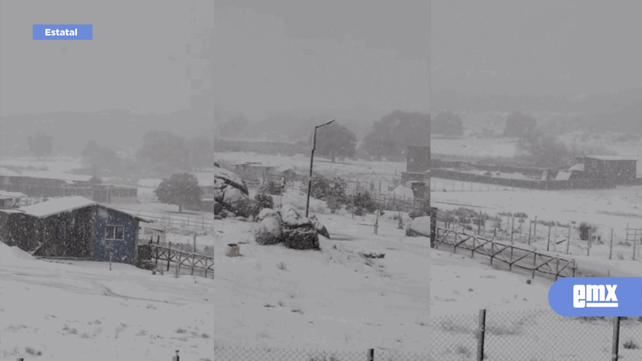 La nevada en El Hongo - El Mexicano