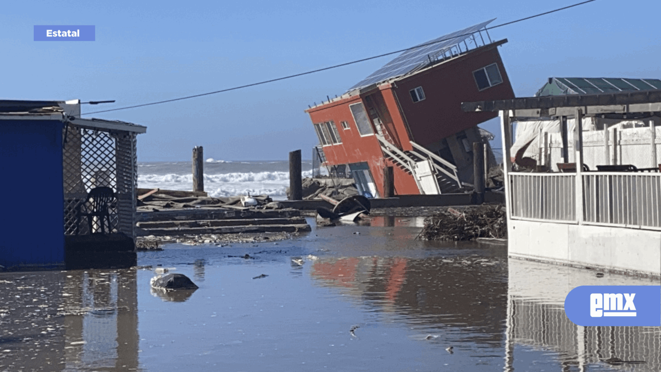 Fenómeno de Oleaje causó daños en la zona Costera de Ros... - El Mexicano