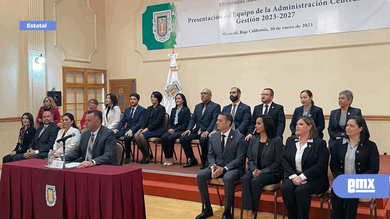 Presenta rector de la UABC su equipo de trabajo - El Mexicano