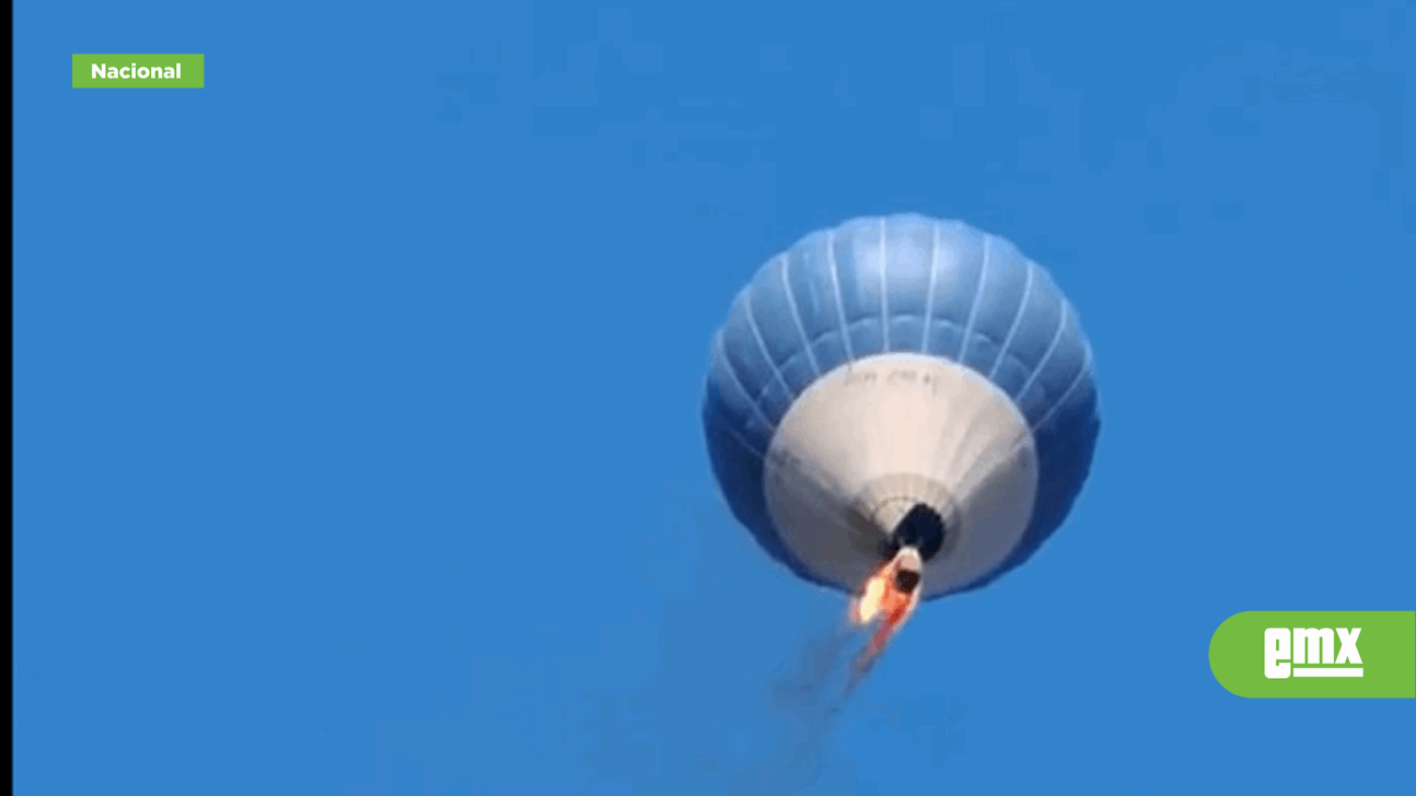 Se Incendia Globo Aerostático En Pleno Vuelo En Teotihua El Mexicano 6309
