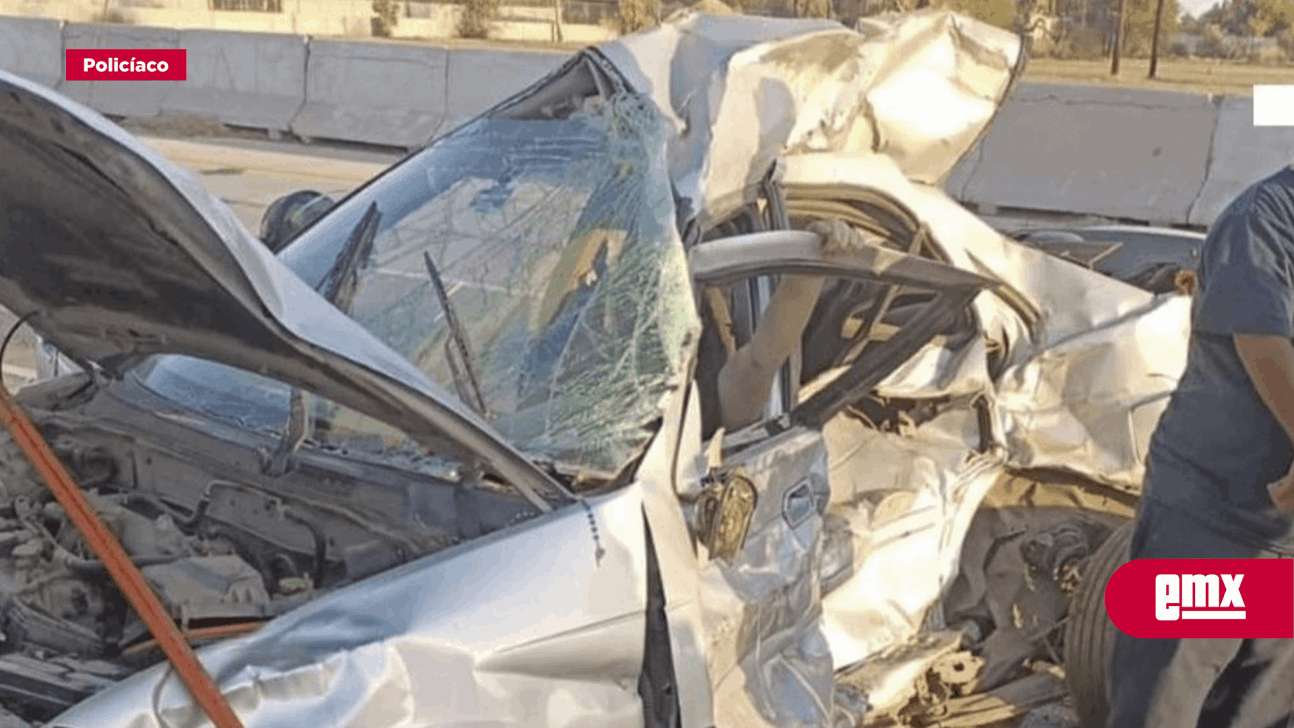 Choque deja saldo de un muerto y una mujer lesionada - El Mexicano