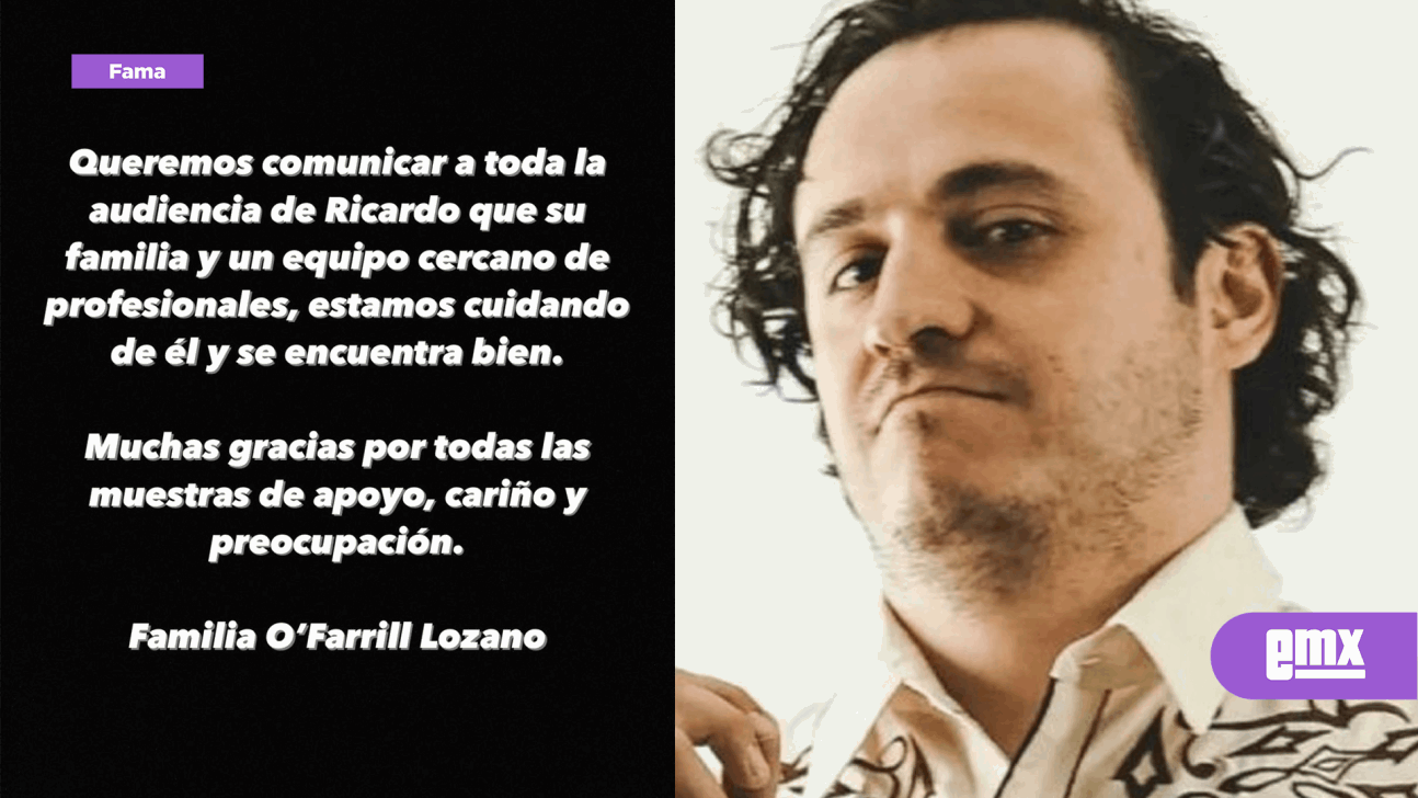 Familia de Ricardo O’Farrill habla sobre cómo se encuent... - El Mexicano Familia de Ricardo O’Farrill habla sobre cómo se encuent... - El Mexicano