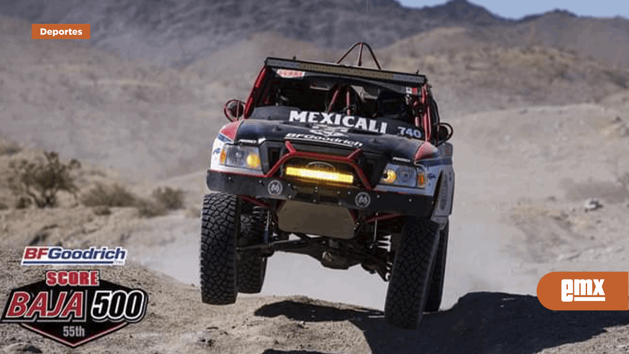 Cerca la edición 55 de la Score Baja 500 - El Mexicano