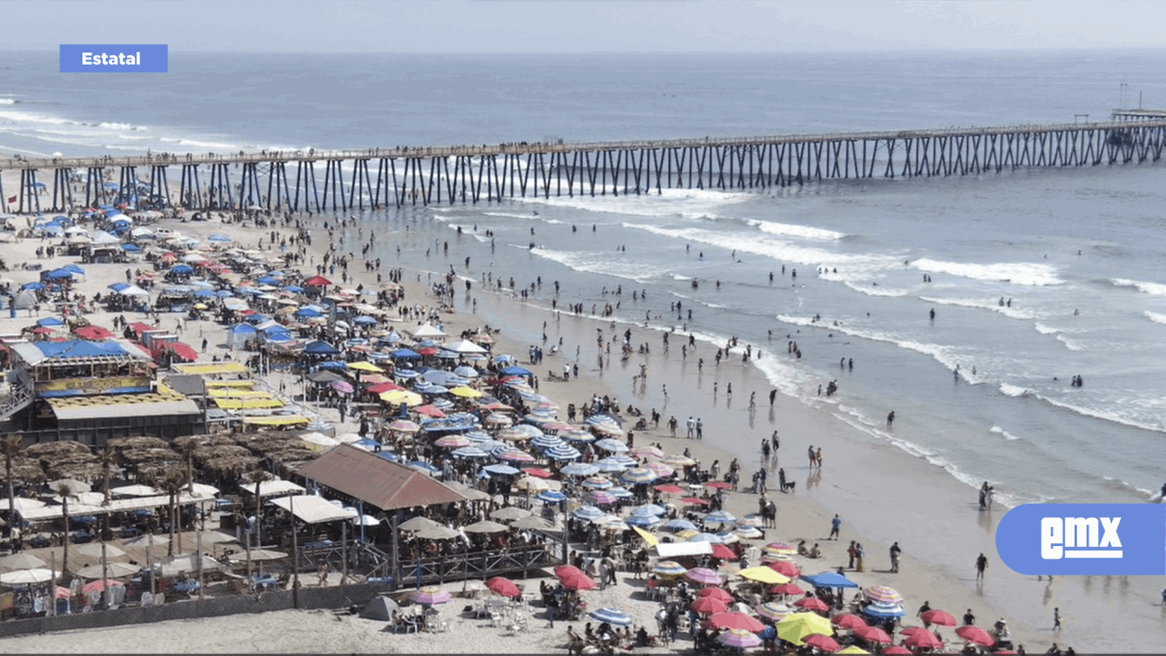 Registra Playas de Rosarito gran afluencia turística - El Mexicano