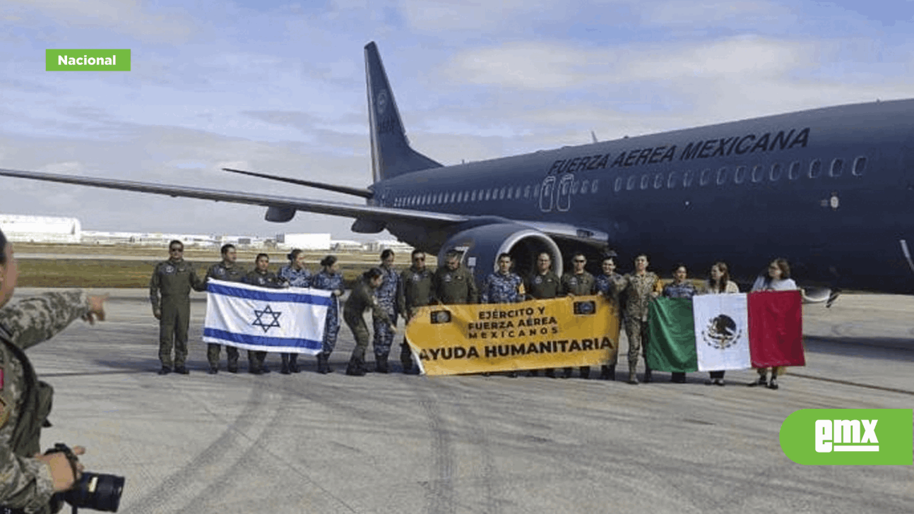 Aterriza el primer avión de la Fuerza Aérea Mexicana en... - El Mexicano