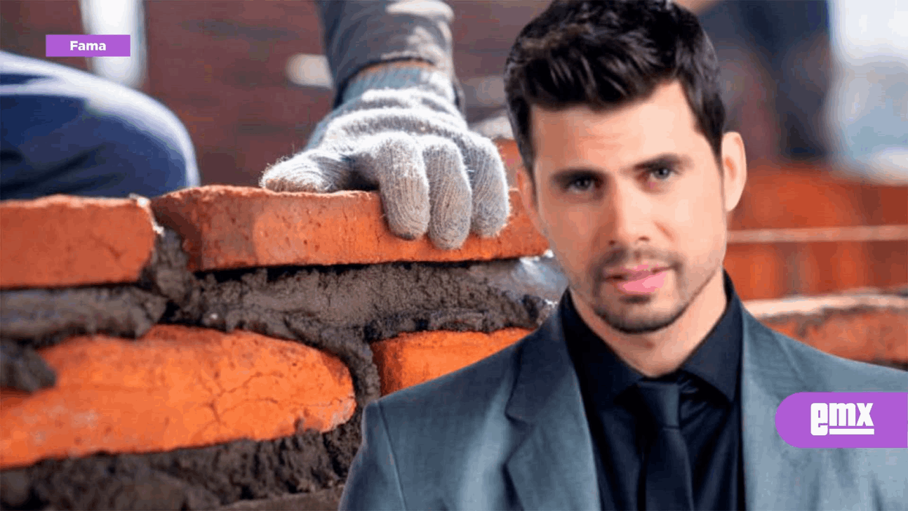 Actor de Televisa combina actuación con la construcción... - El Mexicano