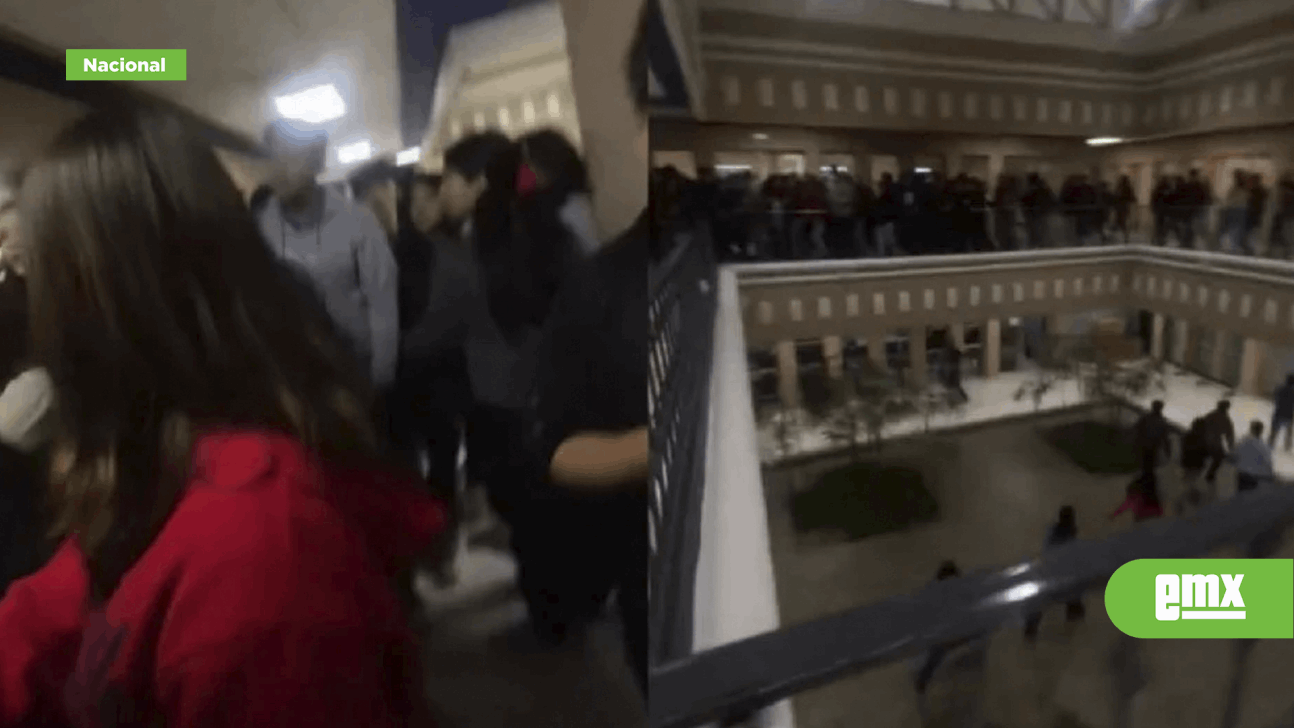 VIDEO: Así desalojaron a alumnos del CIDEB tras ataque a... - El Mexicano