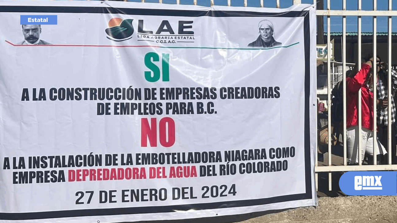 EMBOTELLADORA YA NO TIENE INTERÉS PARA INSTALARSE EN MEX... - El Mexicano