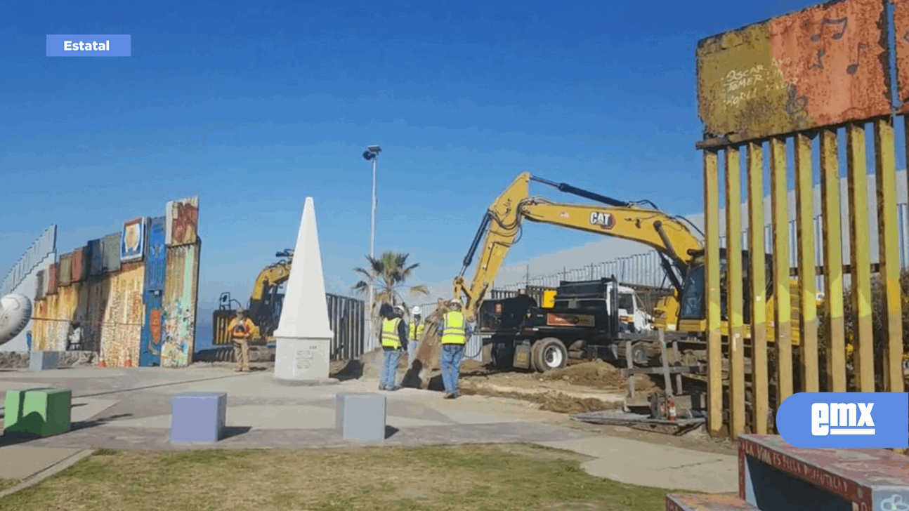 CONCLUYE DERRUMBE EN MURO FRONTERIZO DE PLAYAS DE TIJUAN... - El Mexicano