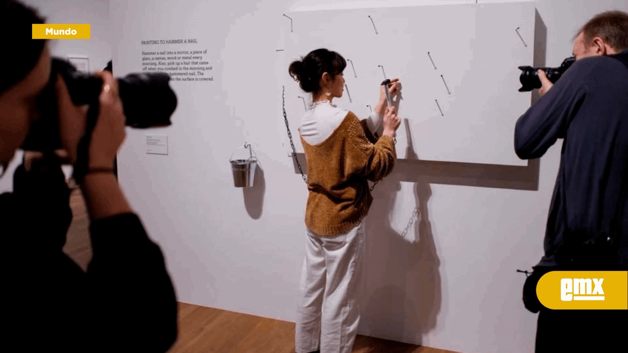 Yoko Ono ofrece un lienzo en blanco al público en su nue... - El Mexicano