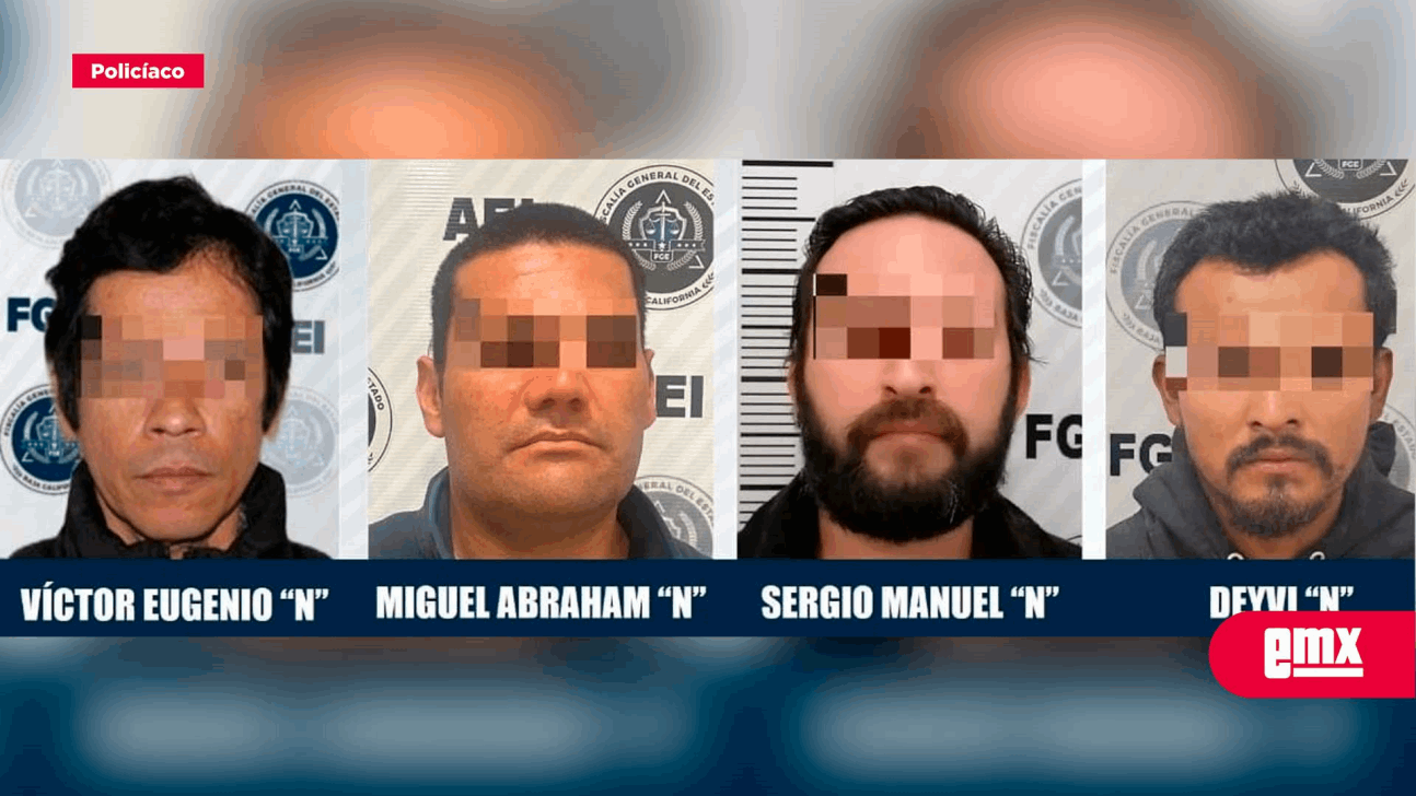 Caen En Tijuana Un Agresor Sexual De Menores Y Tres Del El Mexicano