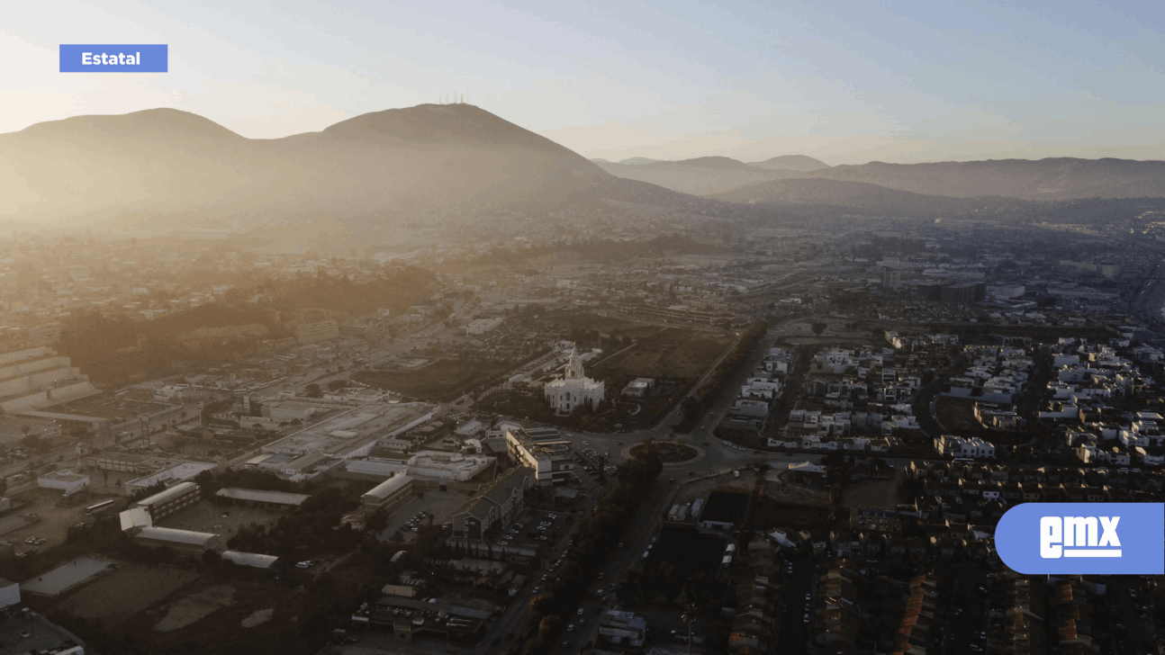 Vista panorámica de la Tercera Etapa Río Tijuana - El Mexicano