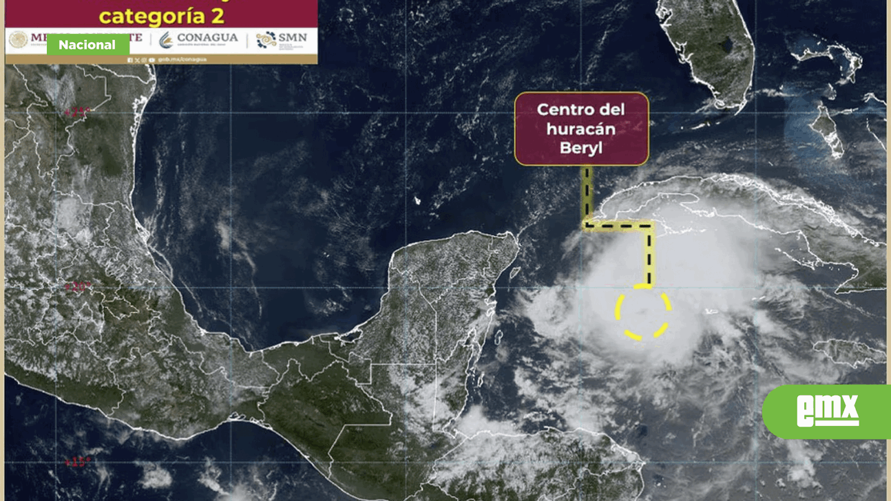 ‘Beryl’ toca tierra en Tulum, Quintana Roo, como huracán... - El Mexicano