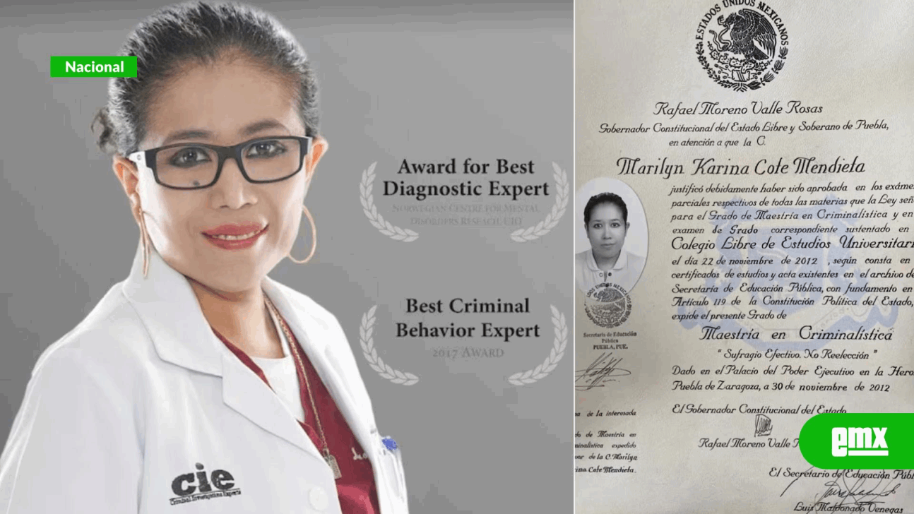 Marilyn Cote, supuesta psiquiatra, expuesta por carecer... - El Mexicano